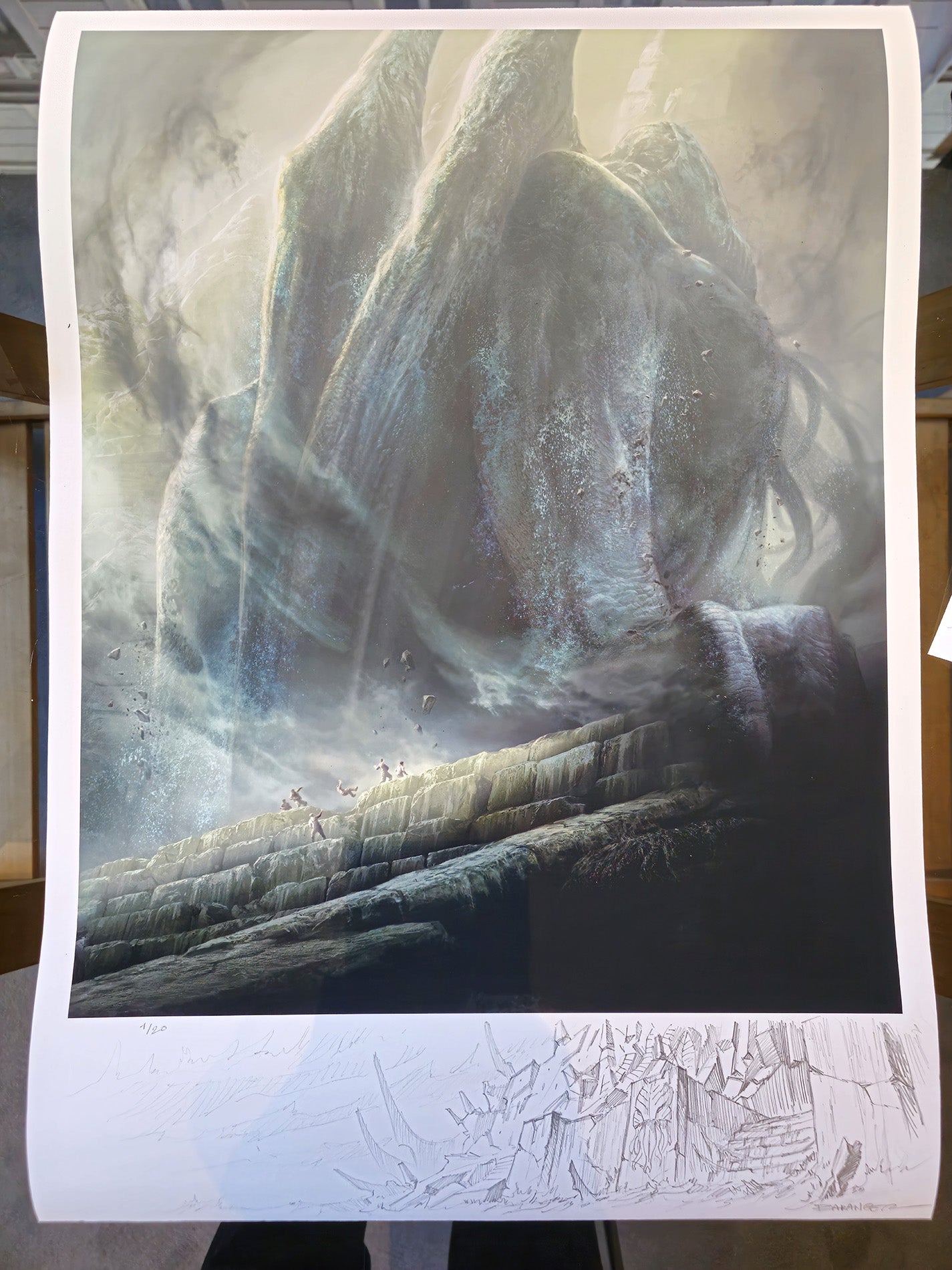 Cthulhu in Rising (Call of Cthulhu) Illustré par François Baranger ...