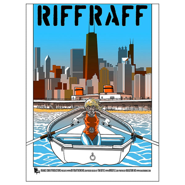 Serigraphie movie tim doyle riff raff - French Paper Art Club