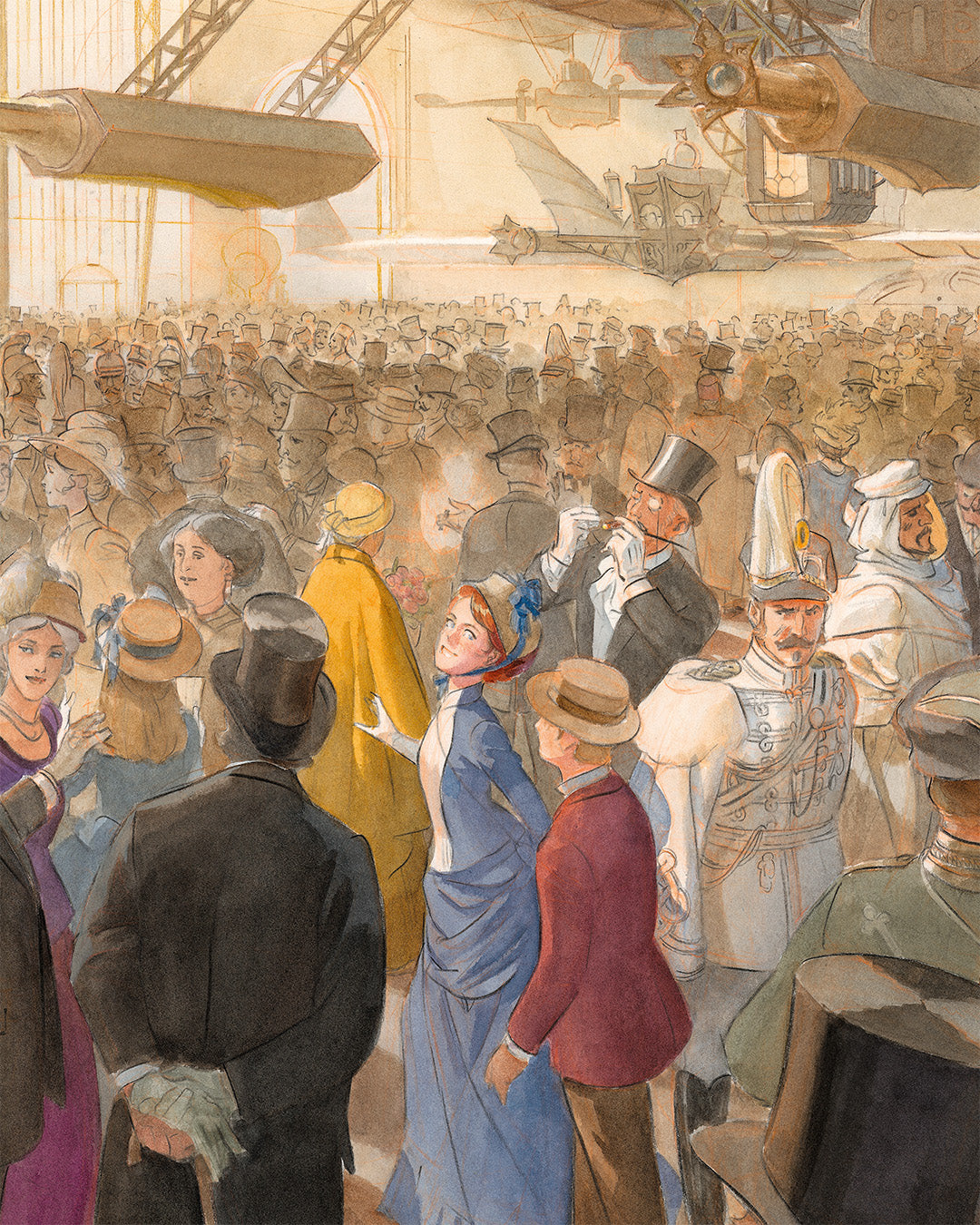 Alex Alice - Limited Edition Art Print - French Paper Art Club