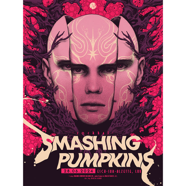 Sérigraphie Smashing Pumpkins (Luxembourg 2024) par Nikita Kaun ...