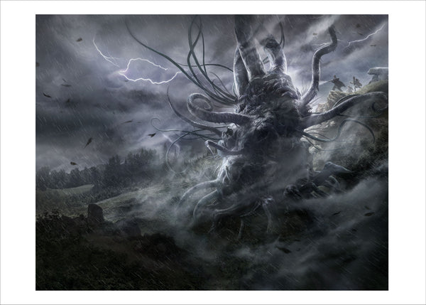 The Horror, tirage d'art signé de l'artiste F Baranger - French Paper ...