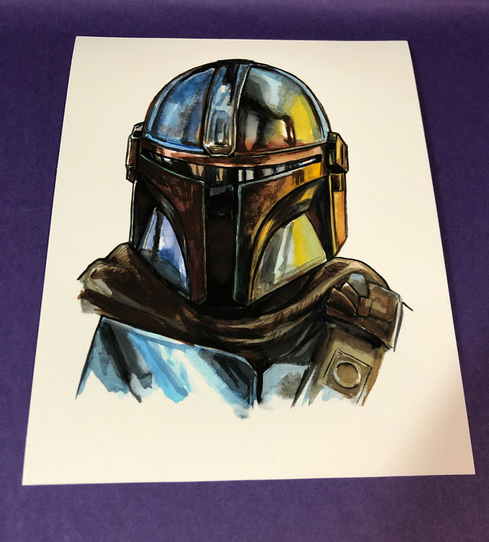 Saga (Star Wars) sérigraphie d'art de l'artiste Tim Doyle - French ...