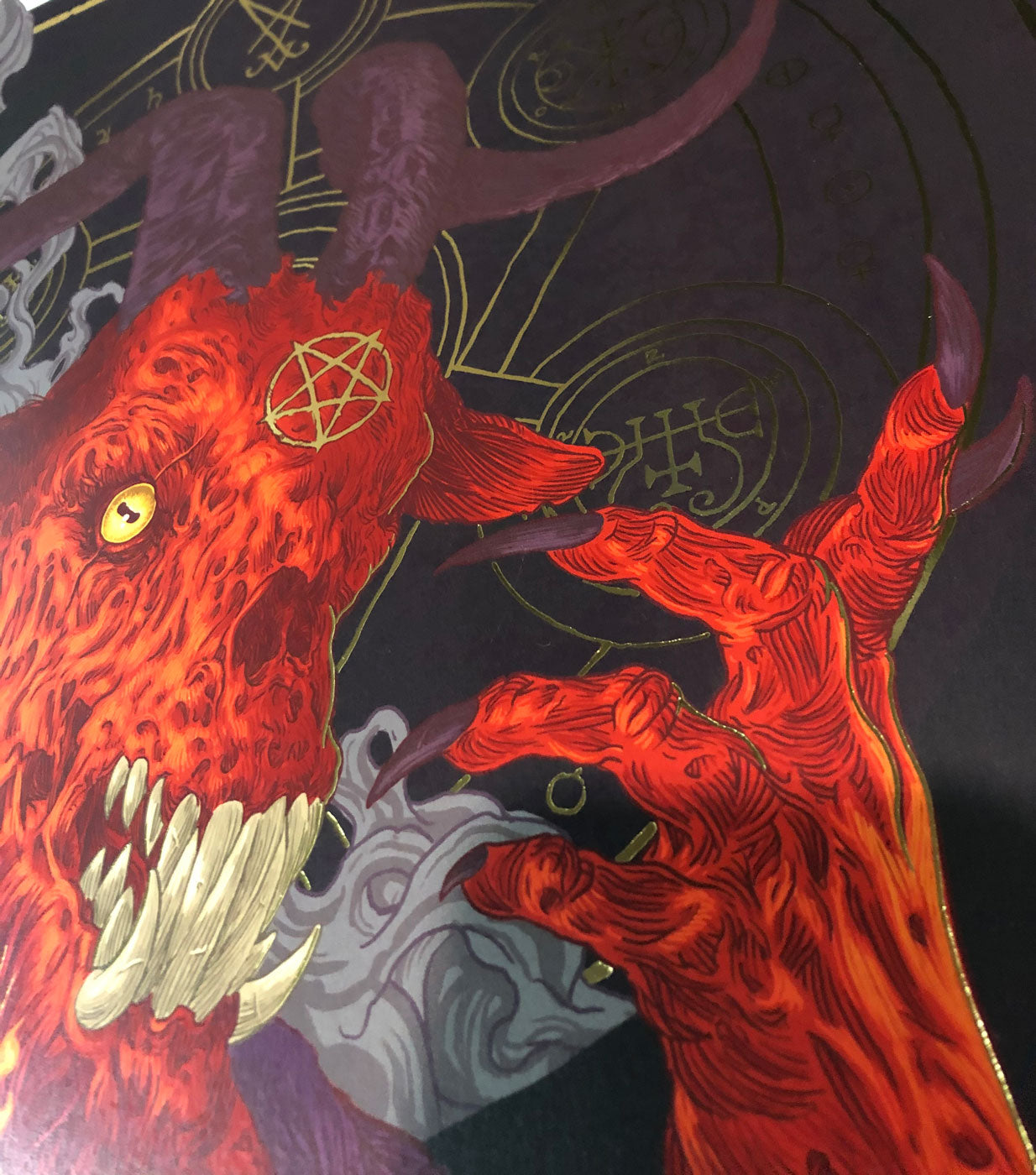 Slayer, affiche officielle Tour 2013 (Sydney) par l'artiste Vance Kelly ...